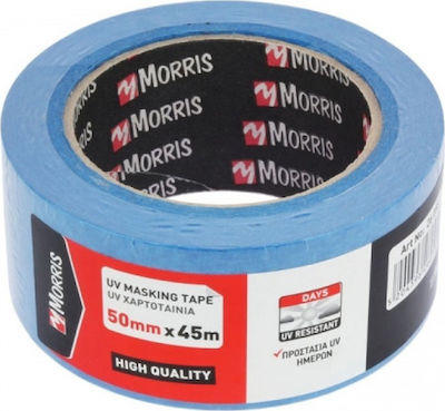 Morris Χαρτοταινία UV masking tape ΜΠΛΕ | Καζάντζας Χρώματα